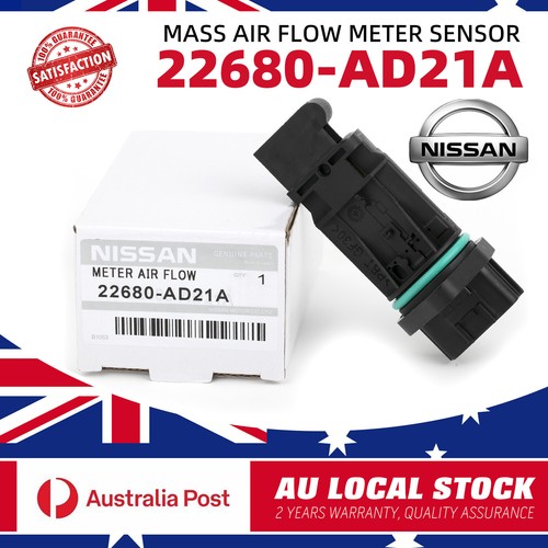 Mass Air Flow Meter Sensor For Nissan Patrol Gu ZD30DDTI N16 Pulsar X ...