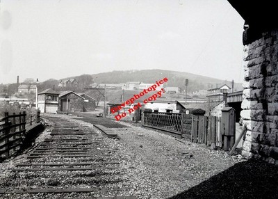 B&W Train / Railway (6x4cm) Negative (18/8-21) Buxton MR & L&N W.R ...