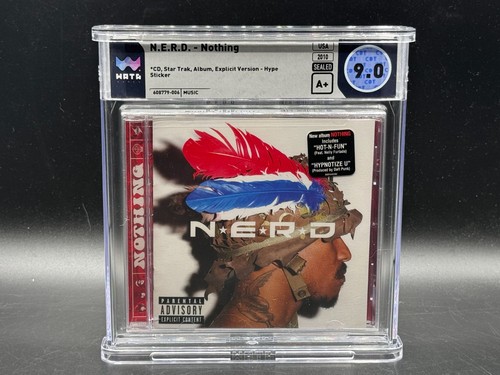 N.E.R.D. NERD Nothing Album CD Explicit Version Hype Sticker Sealed ...