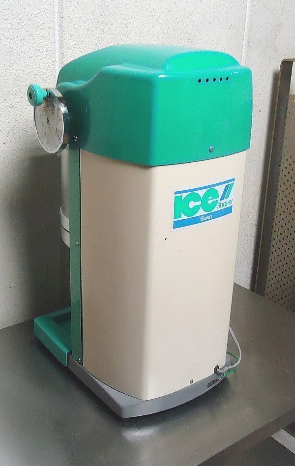 Swan Ice Slicer SI-100S Electric Block Ice Shaver Machine Used Very ...