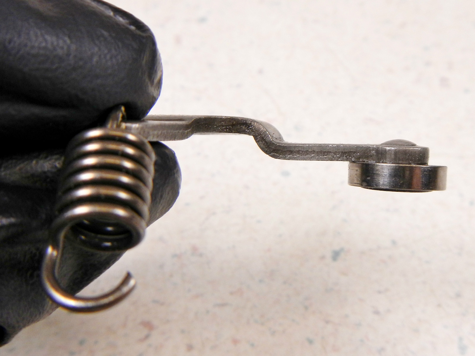 76 HONDA ELSINORE MR175 SHIFT DRUM NEUTRAL ROLLER STOPPER ARM ASY | eBay
