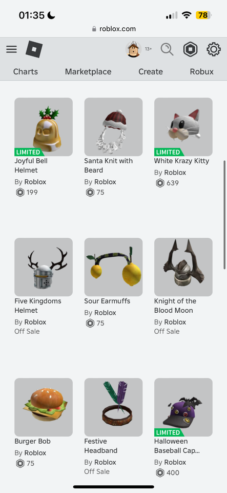 Roblox Account 2014, Had OBC/TBC rare items | eBay UK