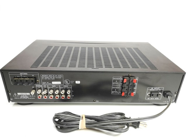Working Classic Sony Str-av320 2 Channel Am FM Stereo Receiver G231 for ...