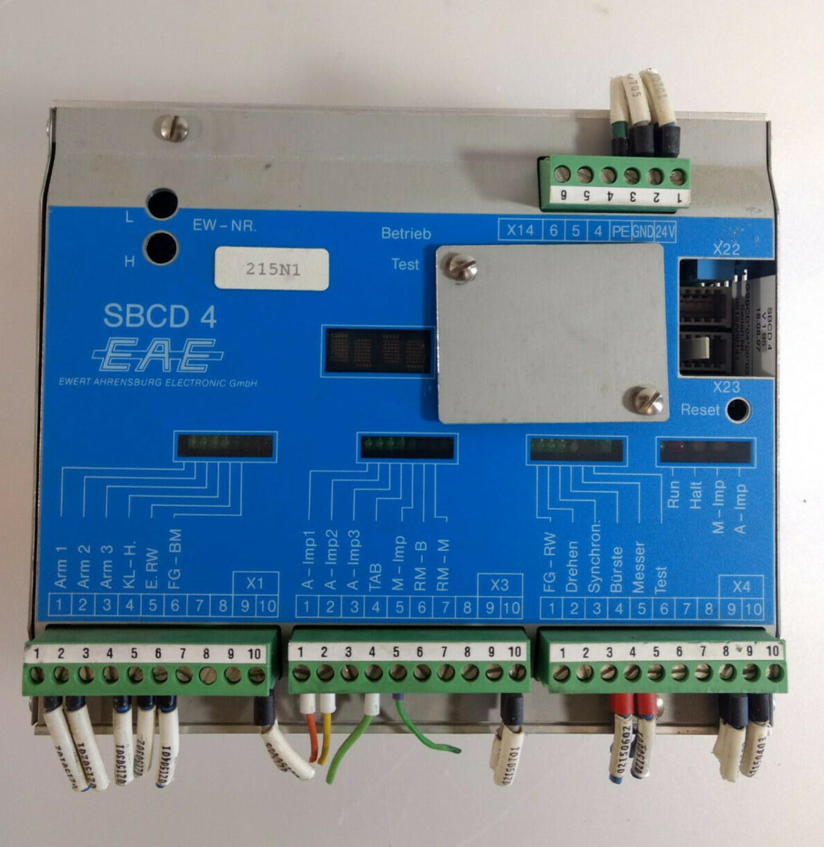 SBCD 4 EAE Single Board Fieldbus module Ewert Ahrensburg Electronic ...