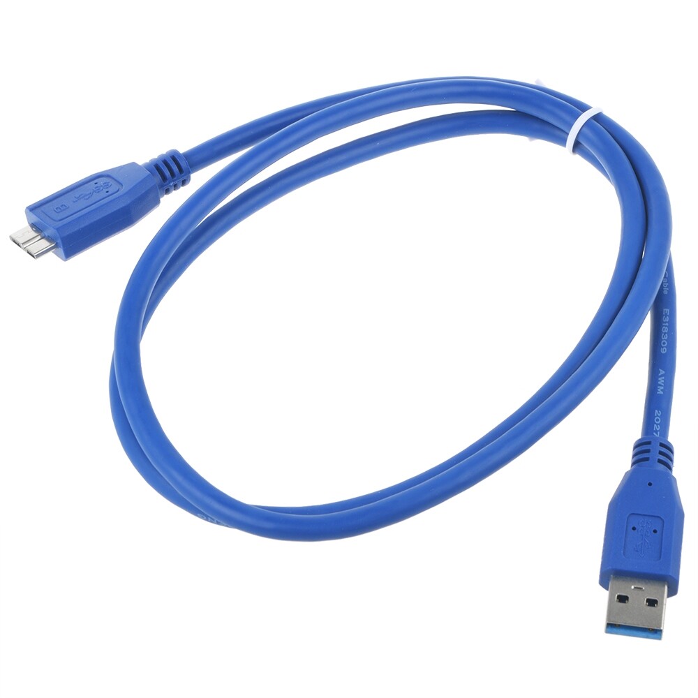 PwrON 3ft USB 3.0 Cable Cord For WD My Passport Hard Drive 4TB ...