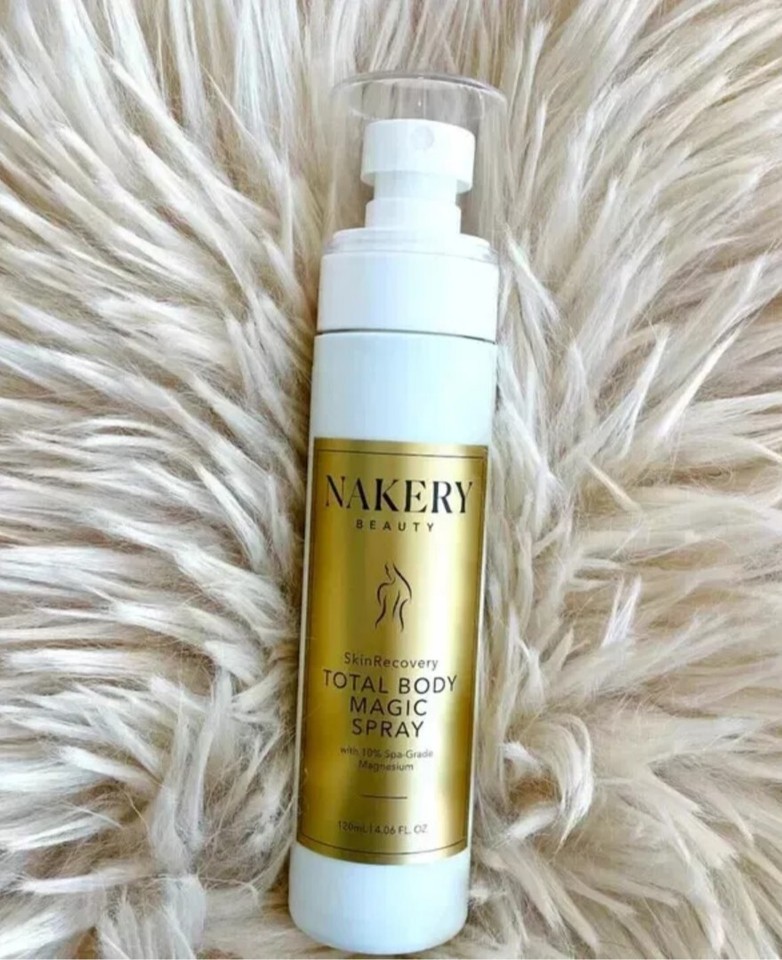 Nakery Skin Recovery Total Body Magic Spray with Magnesium 4.06 fl oz ...