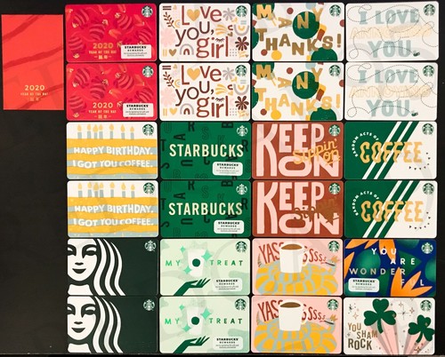 NEW 2020 Starbucks Winter SWIPE & SCAN Gift Card - Lot of 32 Cards ...