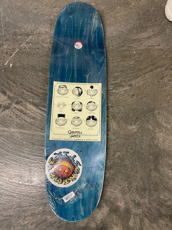 Grimple Stix frank gerwer 8.75 snips Skateboard Deck Brand New Anti ...