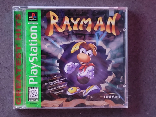 **NEW** Rayman (Sony Playstation 1, 1997, Greatest Hits) PS1 **FACTORY ...
