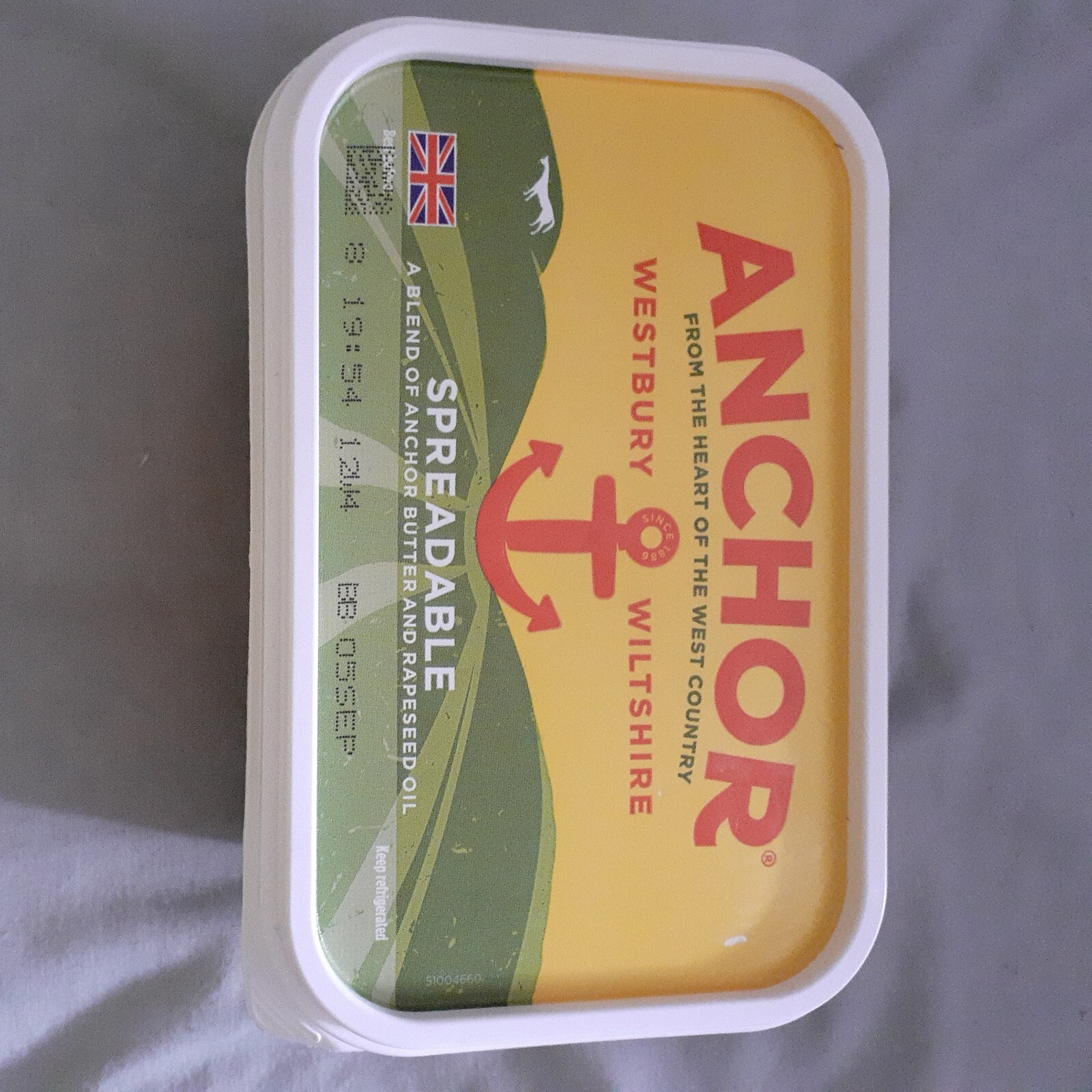 2 tubs of Anchor Butter spreadable 400g x2=800G. Free Postage ...
