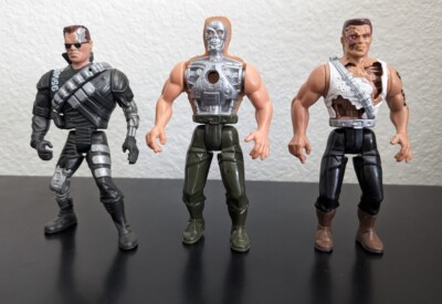 Kenner 1992 Terminator Action Figures - Lot Of 3 Vintage T2 ...