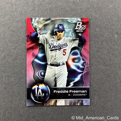 2023 Bowman Platinum Freddie Freeman Ice Pattern Foil #83 Dodgers | eBay
