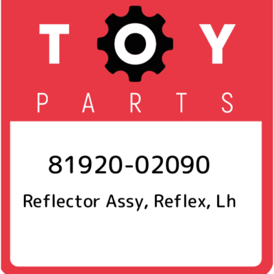 81920-02090 Toyota Reflector assy, reflex, lh 8192002090, New Genuine ...