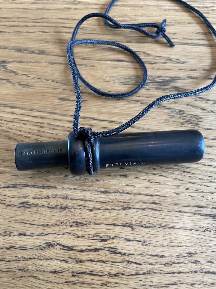 Vintage P. S. Olt KEYHOLE Duck Call Pekin ILLS “PAT APPLIED FOR” *WORKS ...