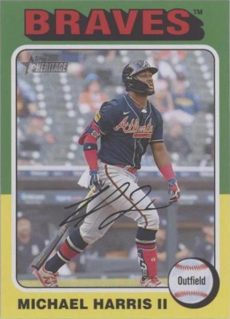 2024 Topps Heritage Mini - Michael Harris II #416 for sale online | eBay