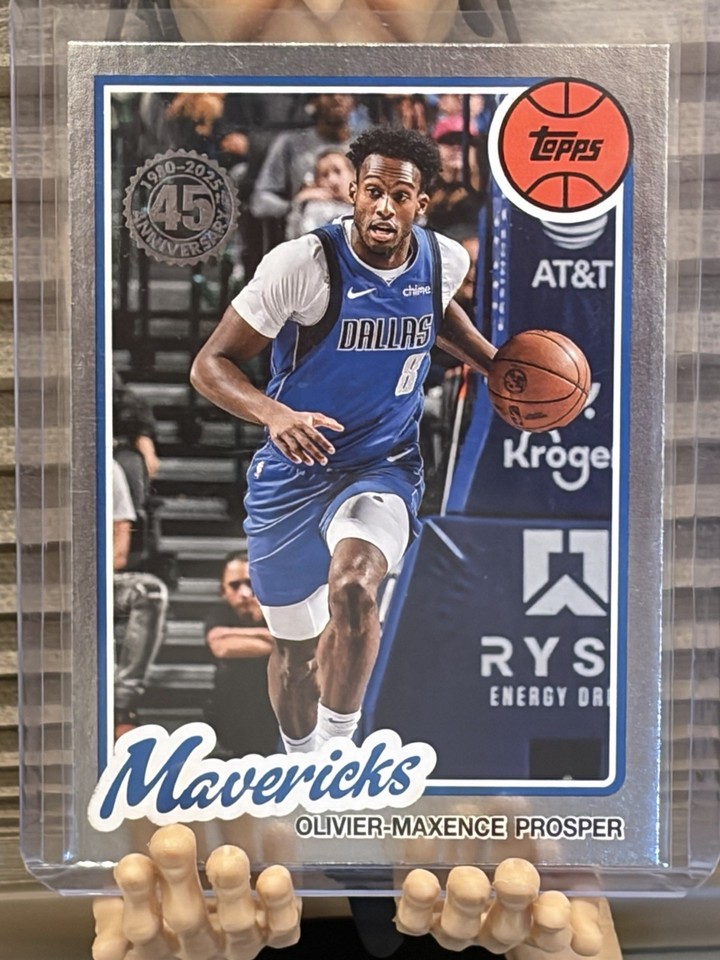 2025 Topps NBA Series 1 Oliver-Maxence Prosper Silver Foil | eBay