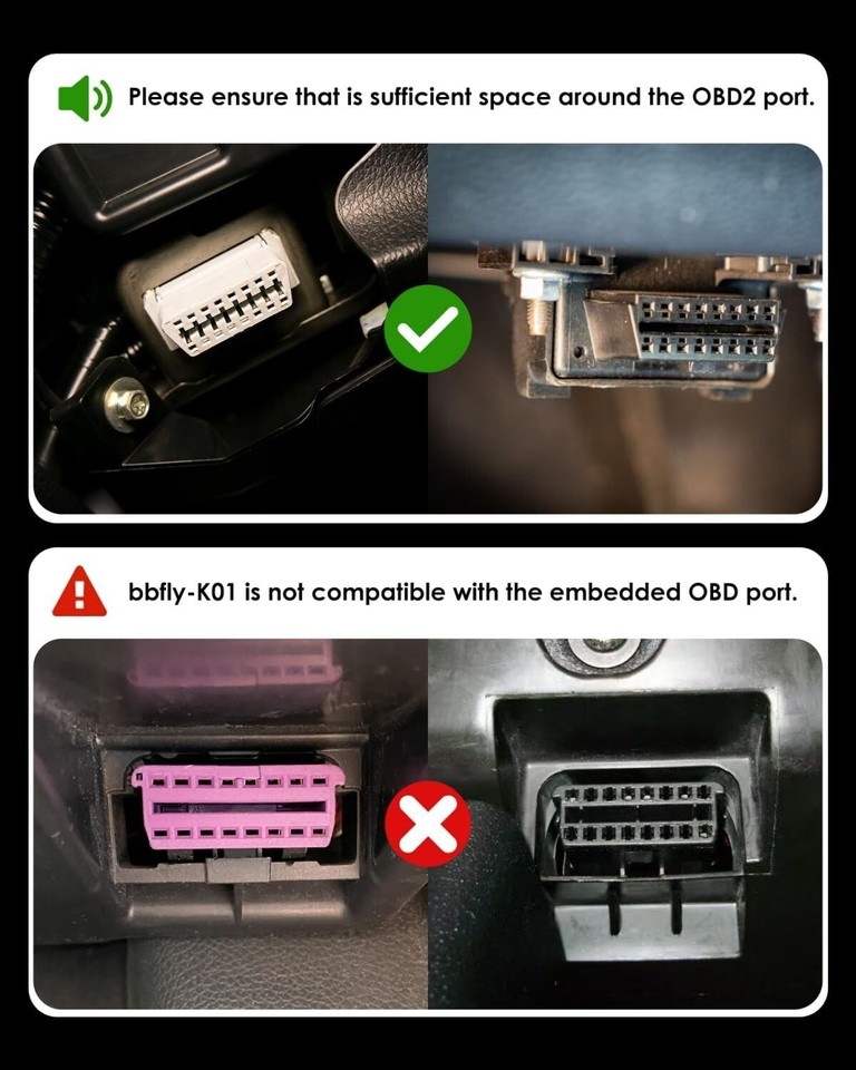 Lock OBD Port Lock Anti Theft Device, Car Anti Theft OBDII Locking ...