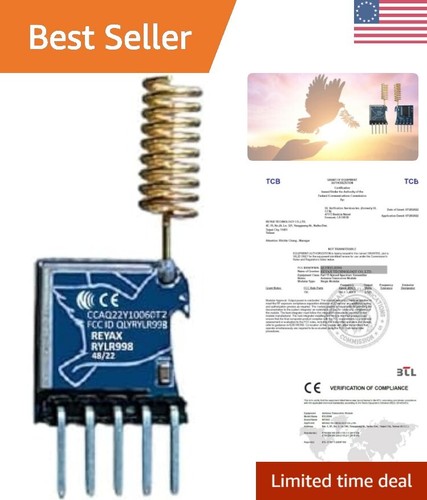 RYLR998 LoRa Module with Built-in Antenna - 868/915 MHz, FCC/CE ...