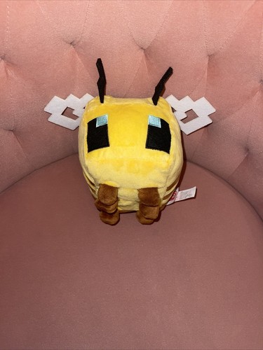 Minecraft Caves & Cliff Angry Bee 6” Plush Mattel Rare *Brand New* | eBay