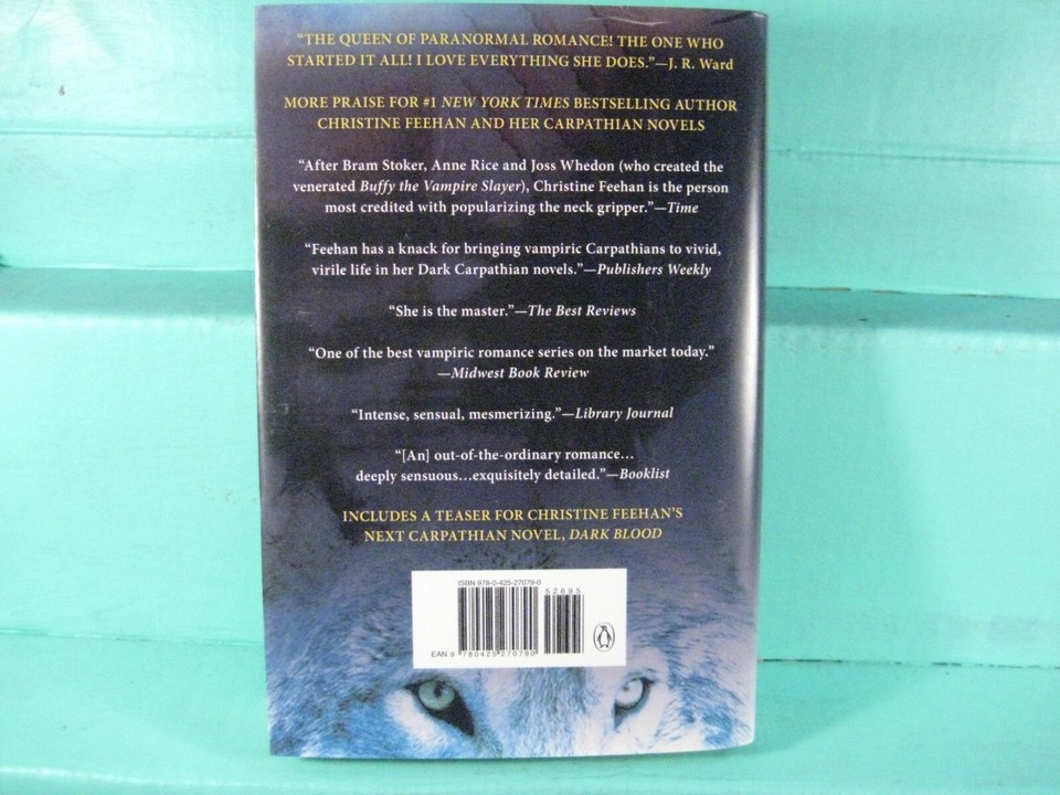 Dark Wolf A Carpathian Novel by Christine Feehan HC Vampire Romance ...