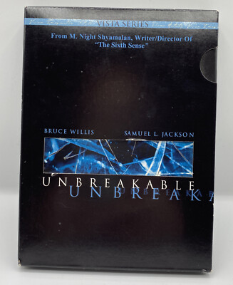 Unbreakable (DVD, 2001, 2-Disc Set, Vista Series) 786936144772| eBay