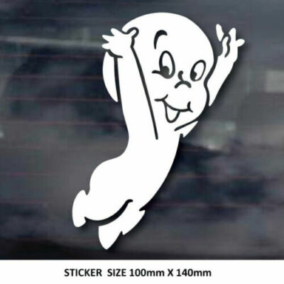 CASPER GHOST jdm drift Cute car sticker decal bumper sticker | eBay