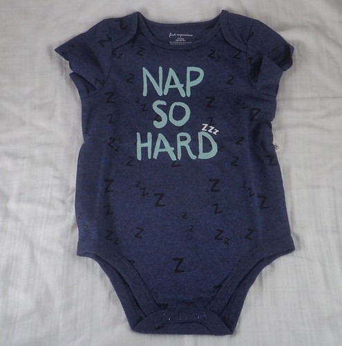 First Impressions Nap So Hard Bodysuit 12M - NWT | eBay
