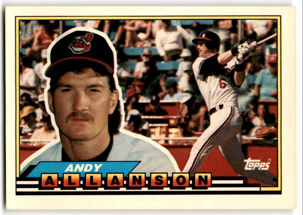 1989 Topps Big Andy Allanson Cleveland Indians #311 | eBay