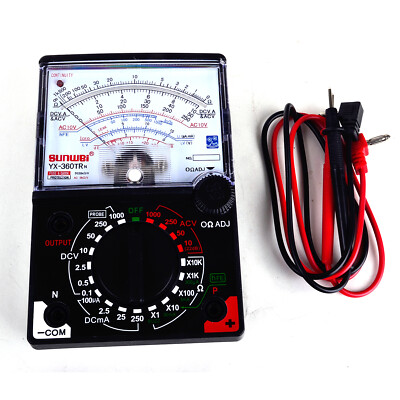 YX-360TR N Analogue Meter Multimeter Multitester Fuse Diode Protection ...
