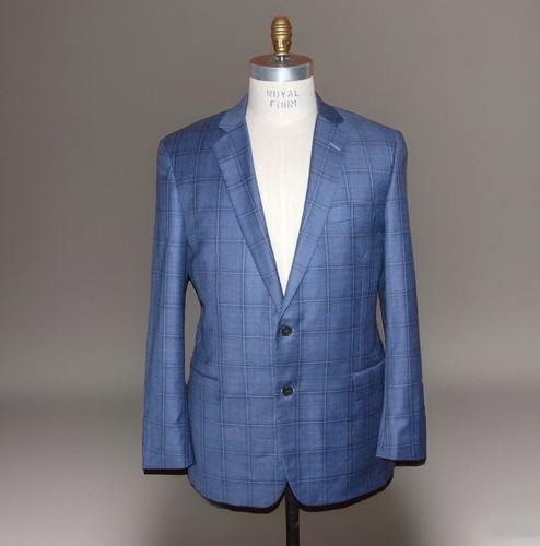 Brooks Brothers 42 Fit REDA Italian Wool REGENT FIT Blazer Jacket Blue ...