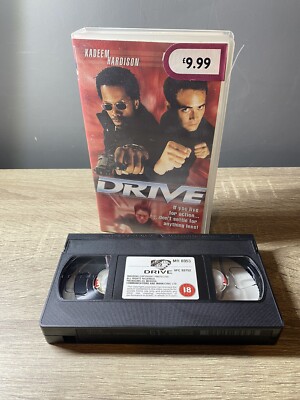Drive - Kadeem Harrison (2000, 18) PAL VHS Video Tape - Medusa Pictures ...