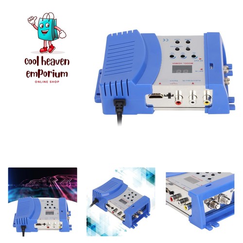 HDMI Modulator RF Modulator for PAL NTSC Format, Composite VHF UHF AV ...