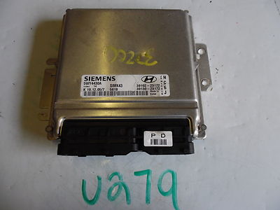 04 05 06 HYUNDAI ELANTRA AT COMPUTER BRAIN ENGINE CONTROL ECU ECM ...