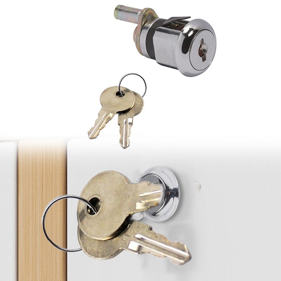 Central Cabinet Lock with 2 Keys for Metal Office File Cabinets and ...
