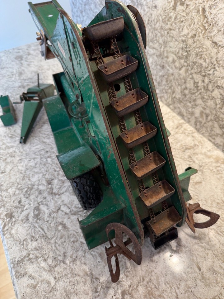 Vintage Barber Greene Bucket Loader Doepke Model Toys Pressed Steel ...