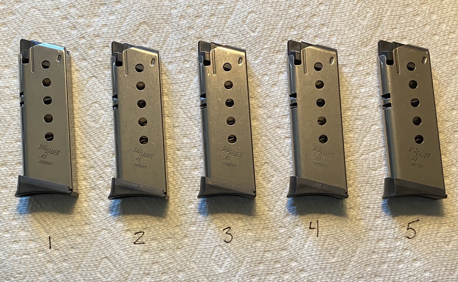 Sig Sauer P245 P220 Compact Magazines 6 round .45 ACP | eBay