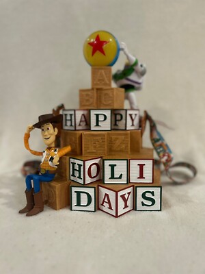 New Disneyland DCA Pixar Toy Story Woody & Buzz LU Disney Holiday ...