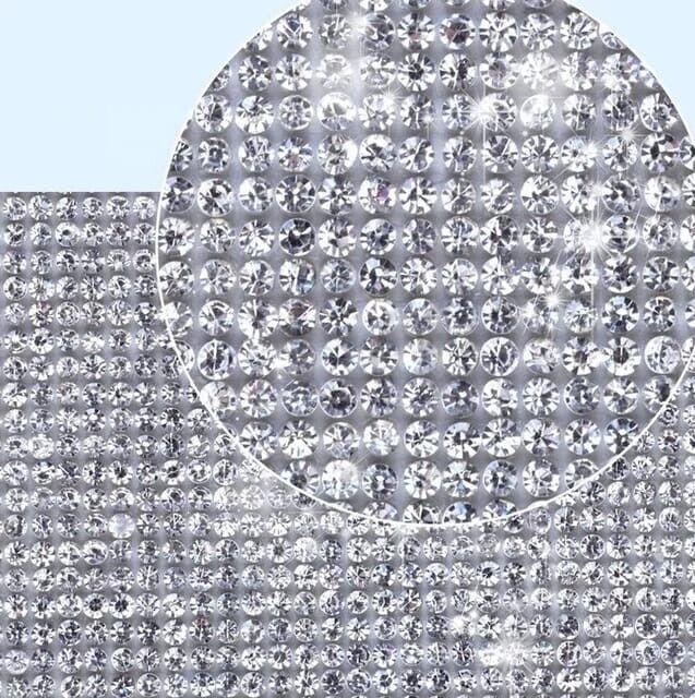 Hotfix Iron On Rhinestone Sheet-Crystal Clear-SS6 Rhinestones-Pack of 5 ...