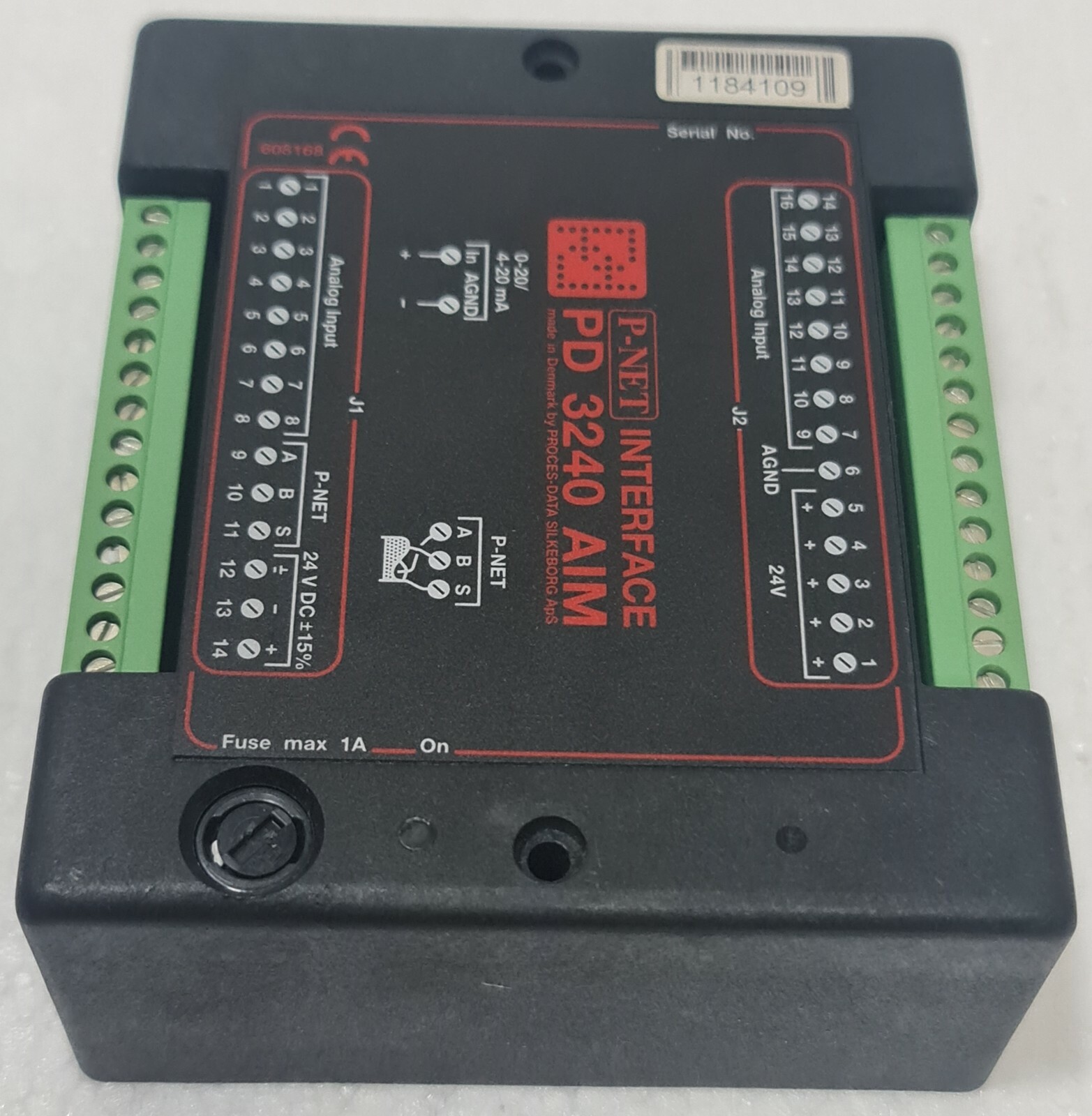 PROCES-DATA P-NET PD3240 ANALOG INTERFACE MODULE AIM 608168 | eBay