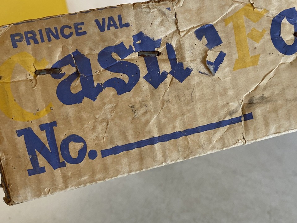 rare Marx Prince Valiant Castle Fort Vintage Playset orig box 62S13 | eBay