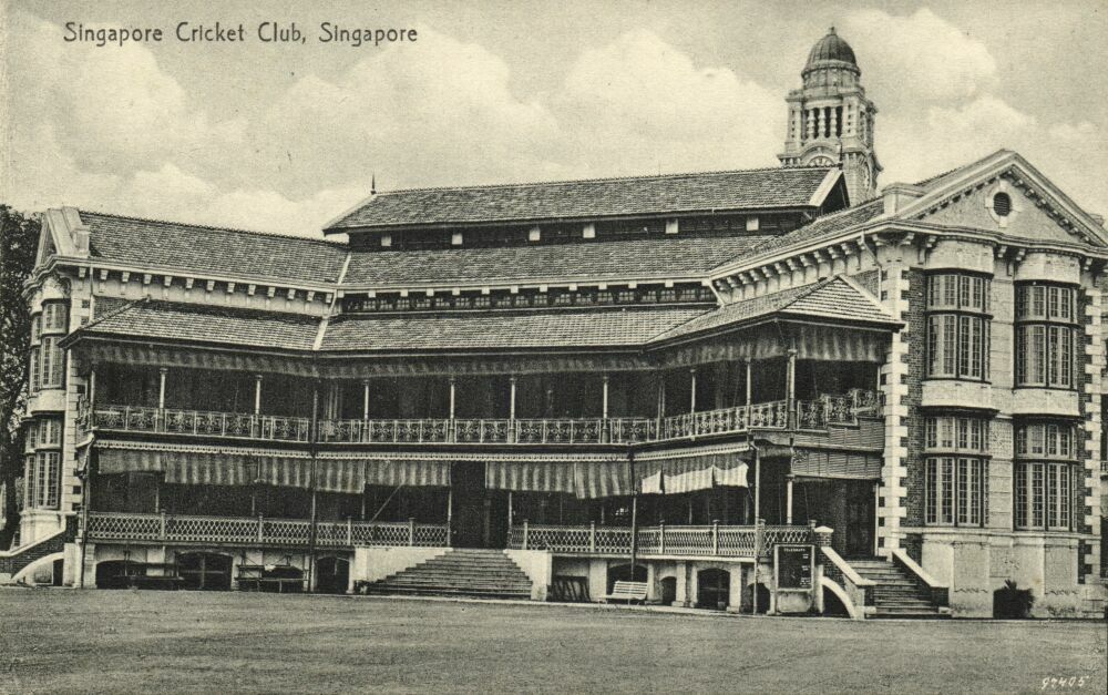 singapore, Singapore Cricket Club (1910s) Postcard | eBay