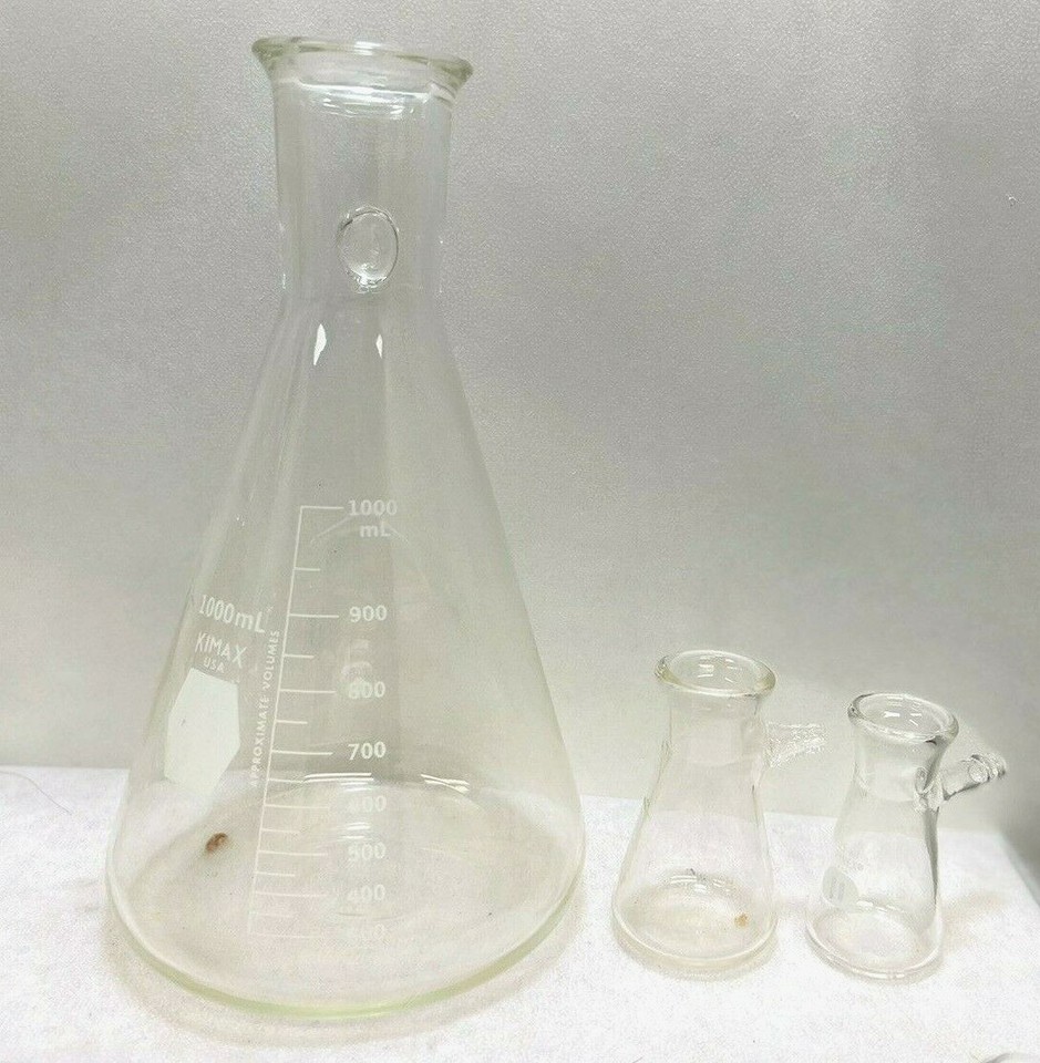 PYREX Glass 25mL / 50 ml/ 1000 ml Micro Filtering Flask | eBay