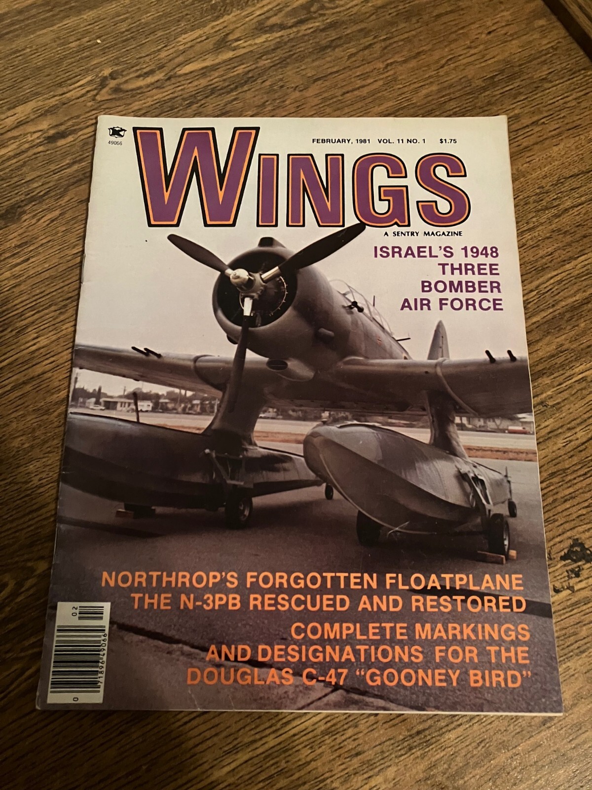 Vintage Back Issue Magazine - Wings - February 1981 | eBay