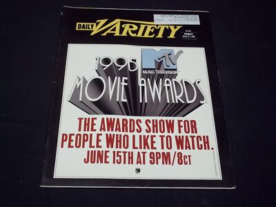1995 JUNE 9 VARIETY MAGAZINE - 1995 MTV MOVIE AWARDS - MOVIES - L 2111 ...