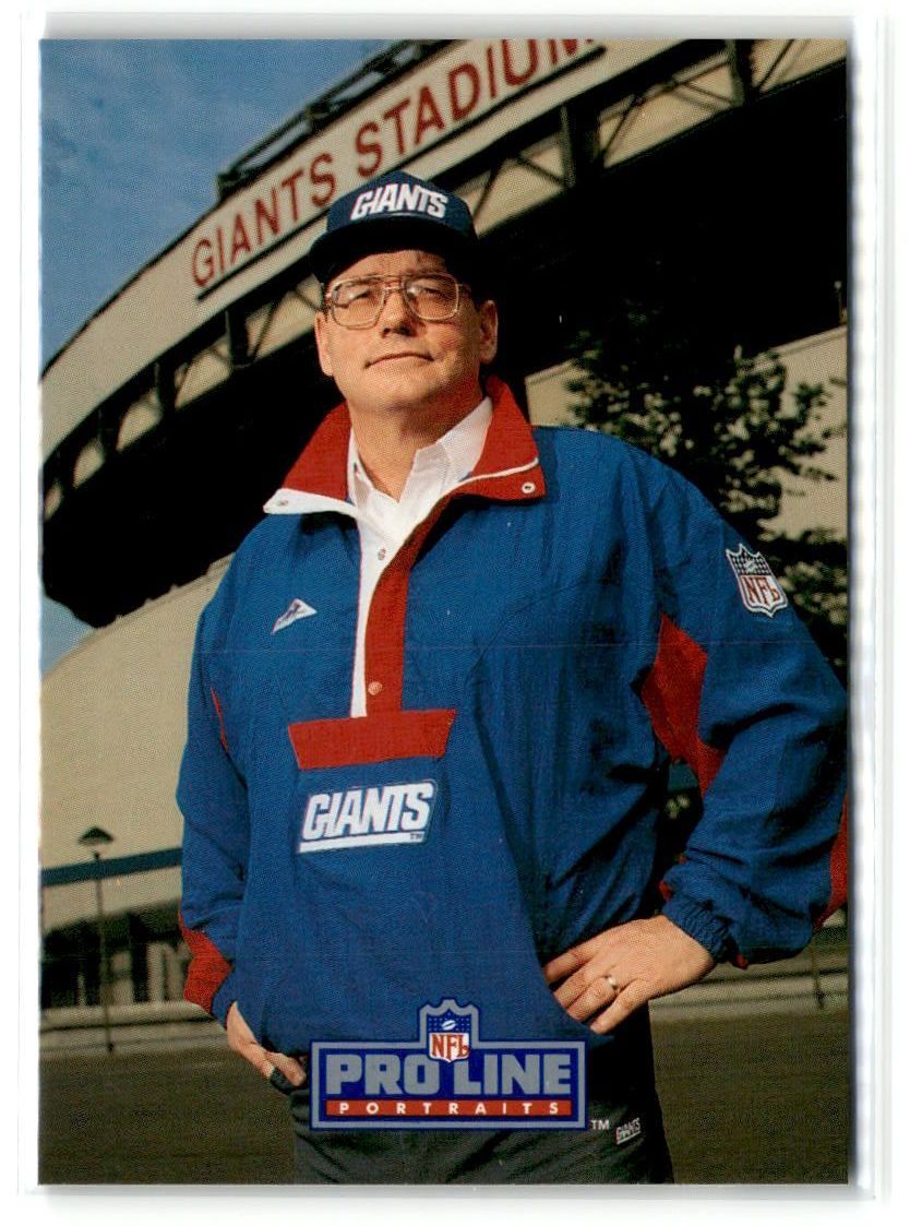 1991 Pro Line Portraits FOOTBALL #289 Ray Handley New York Giants | eBay