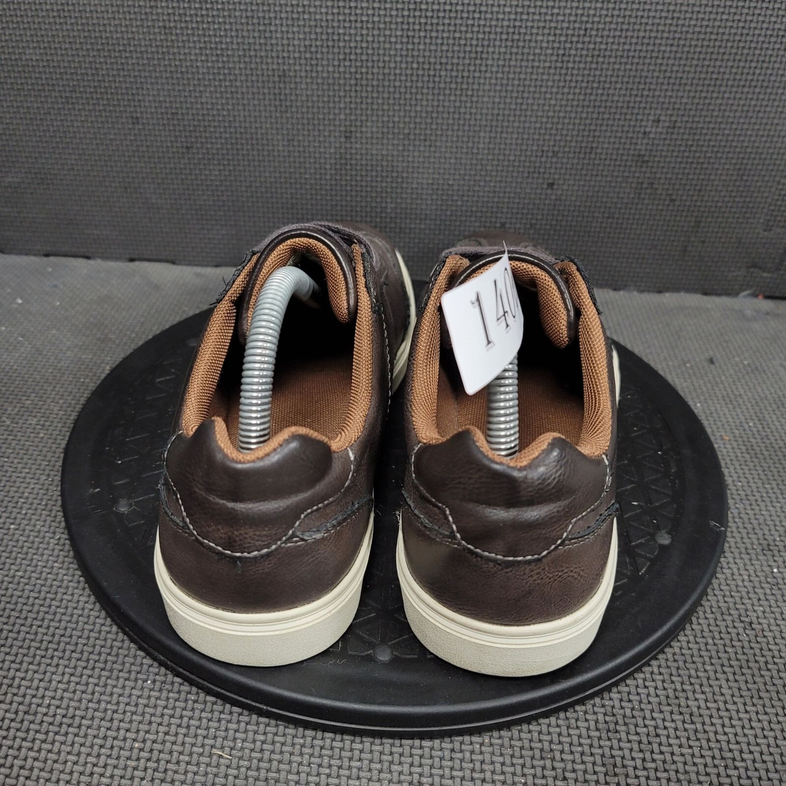 Perry Ellis Portfolio Bart Sneakers Mens Sz 8 Brown Low Top Shoes | eBay