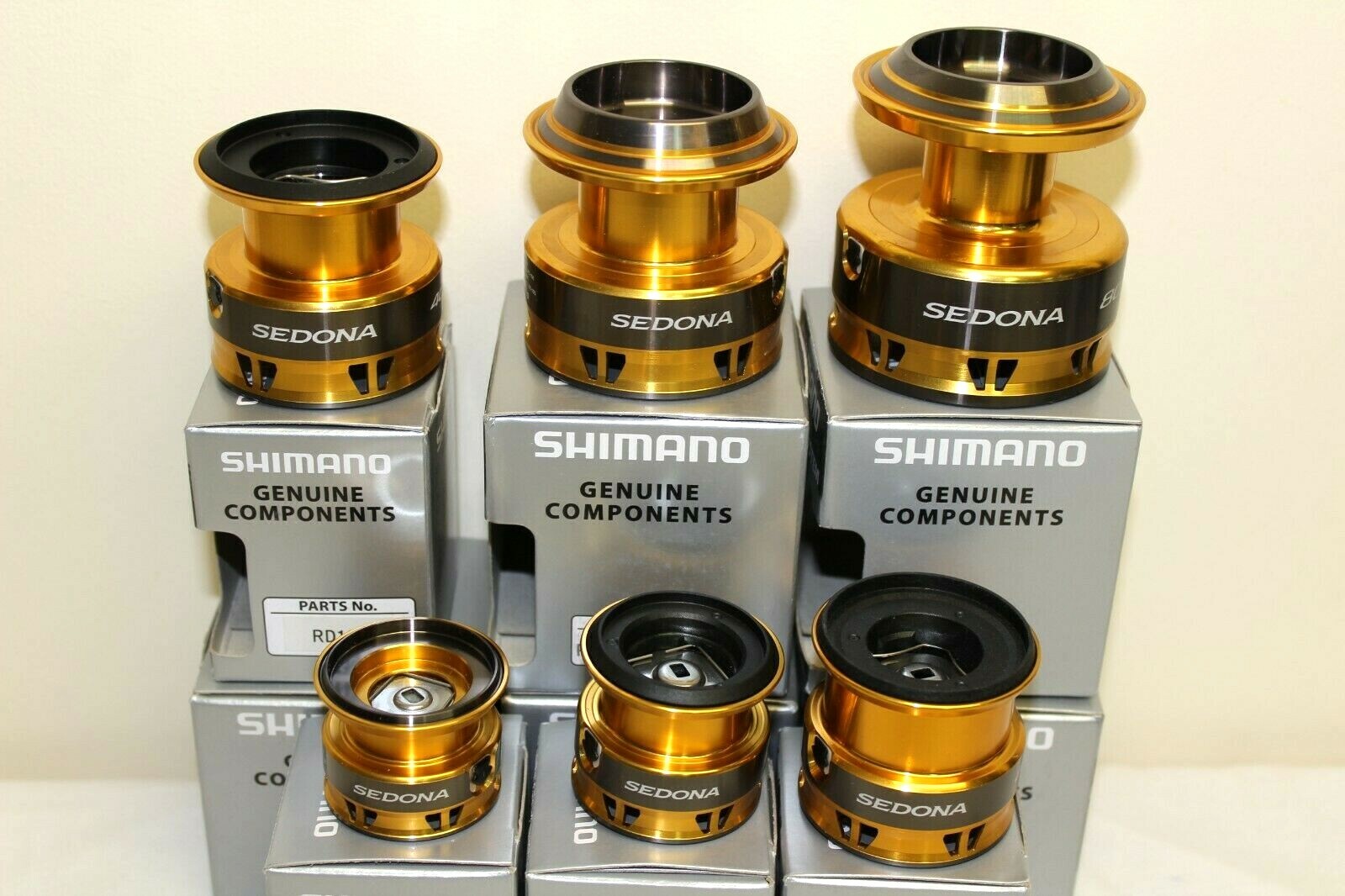 SHIMANO SEDONA FRONT DRAG FISHING REEL SPARE SPOOLS RANGE - VARIOUS ...