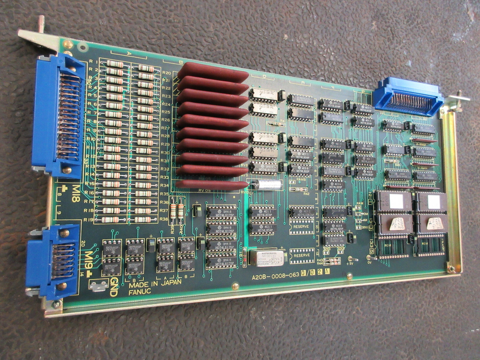 Fanuc PC1 Board A20B-0008-0630/02A Circuit Board from CNC Lathe ...