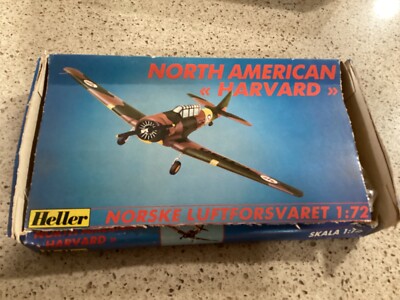 HELLER North American Harvard 1:72 MODEL KIT | eBay