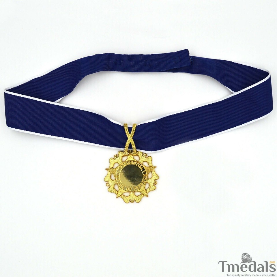 U.S. Presidential Medal of Freedom Medallion with Neck Ribbon USA Order ...
